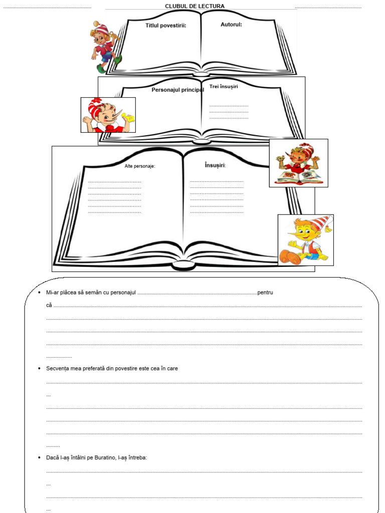 BURATINO - Clubul de Lectura | PDF