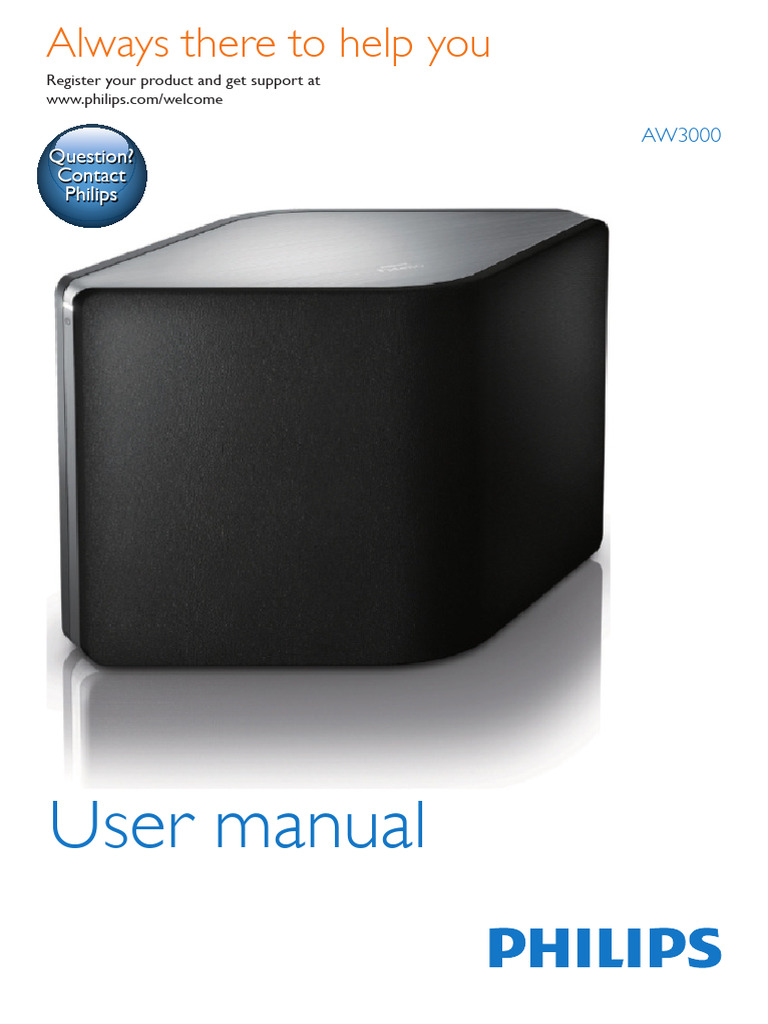 User Manual: Question? Contact Philips | PDF