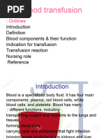 Blood Transfusion Overview for Students | PDF | Blood Transfusion | Blood