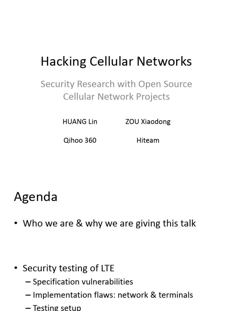 Lin Huan - UE Security | PDF | Internet Protocols | Computer Engineering