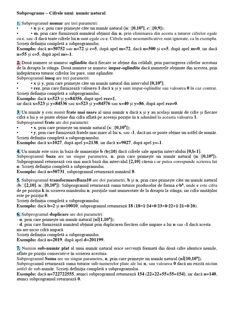 Tema Informatica | PDF