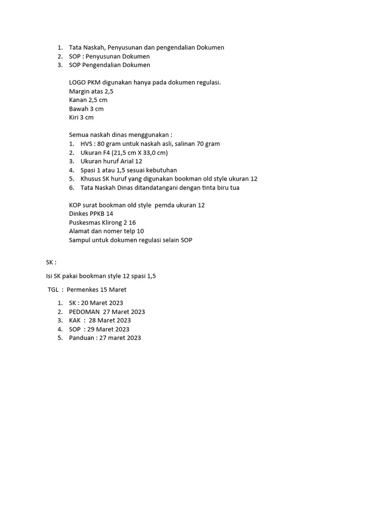 Tata Naskah | PDF