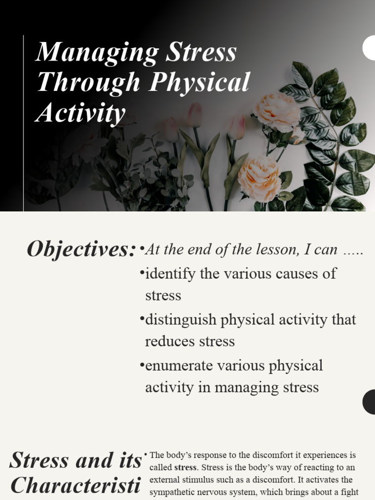 Managing Stress Through Physical Activity 3rd | PDF | Stress (Biology ...