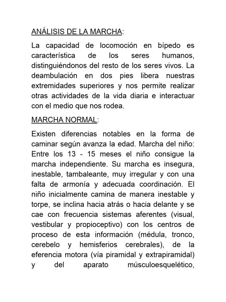 1 Anatomia - Up N 1 - Pag. 15 - Apunte Del Aparato Locomotor - Análisis de La Marcha - 2018 | PDF
