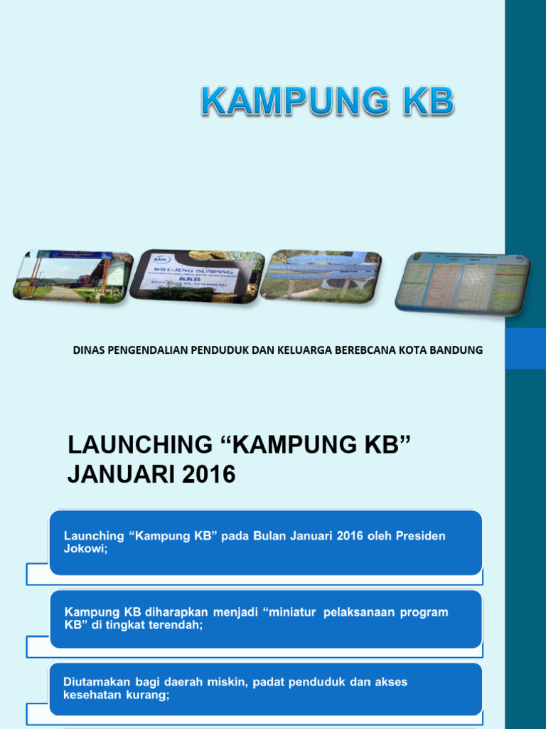 Materi Kampung KB | PDF