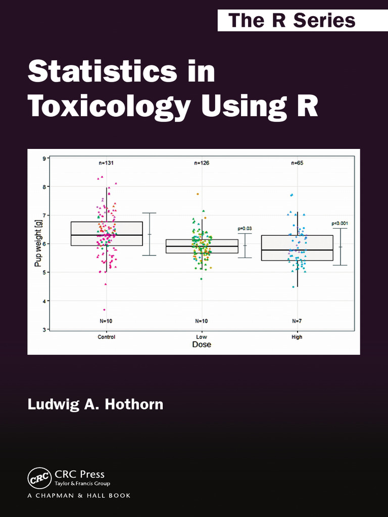 Statistics in Toxicology Using R | PDF | Toxicology | Statistics