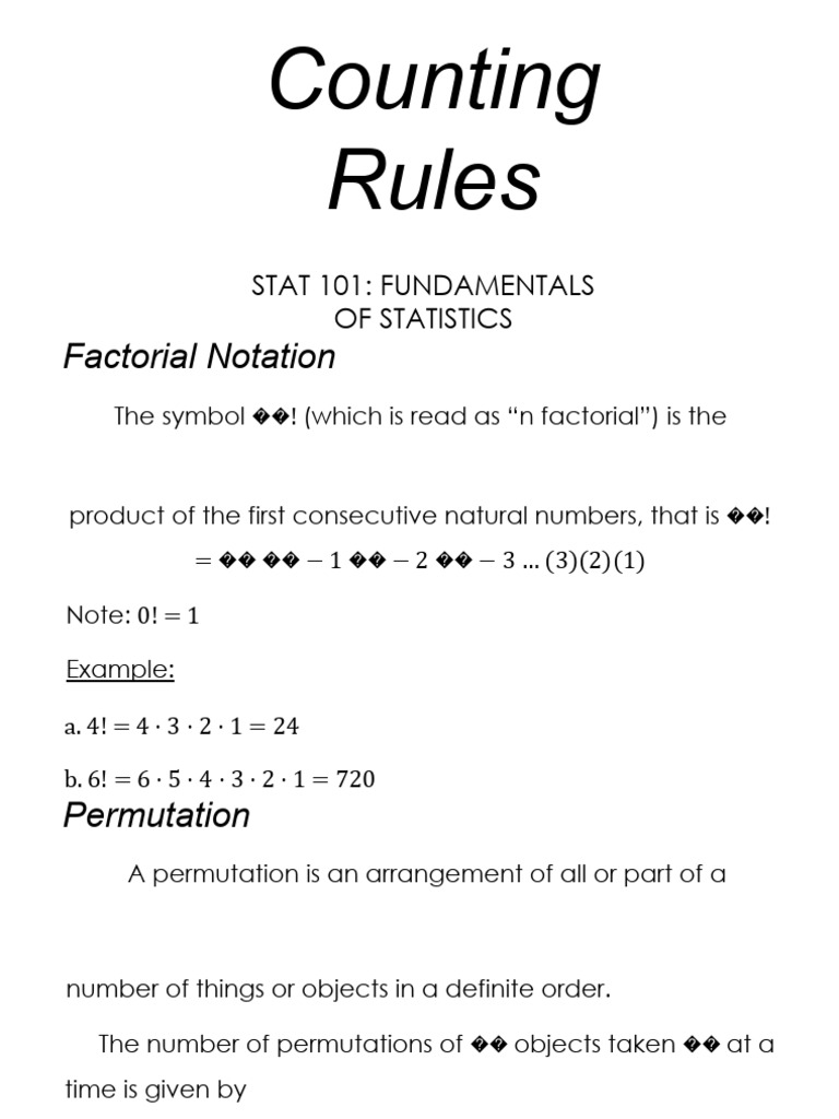 STAT 101 Lecture 3.1 Part 1 | PDF