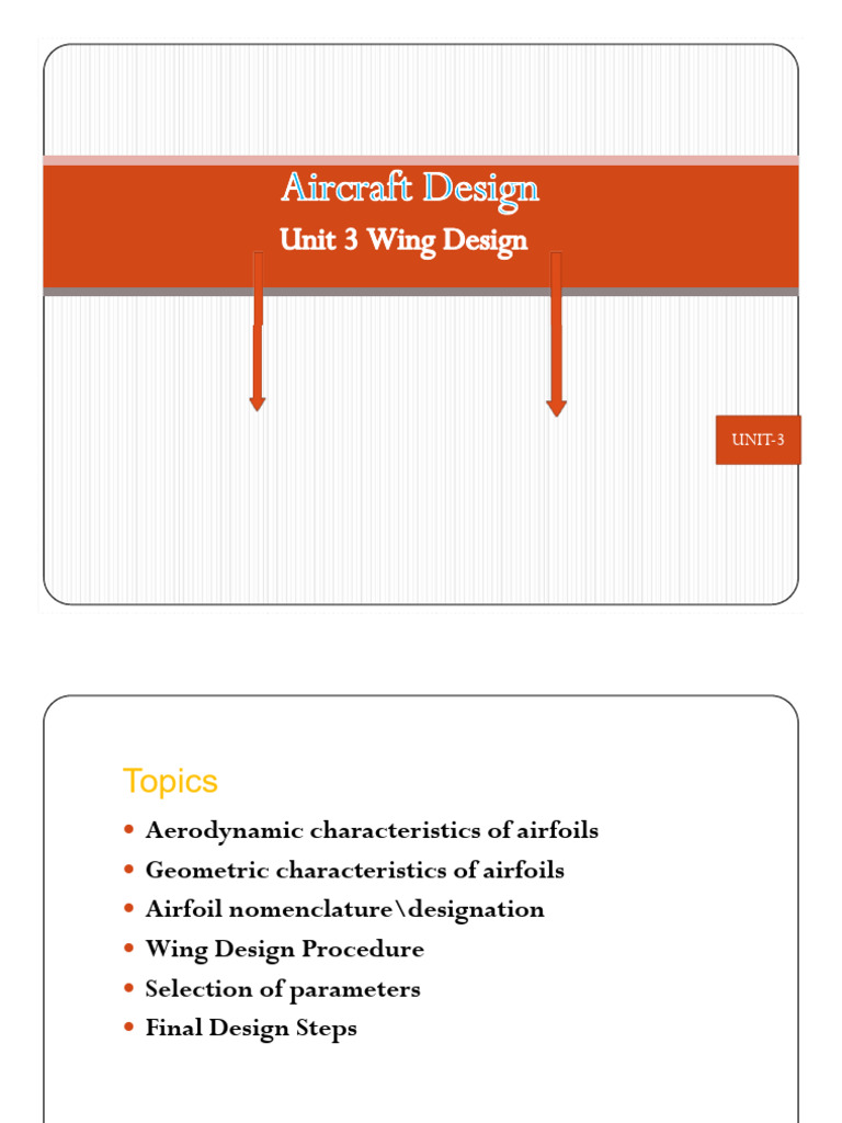 Wing Design | PDF | Airfoil | Lift (Force)