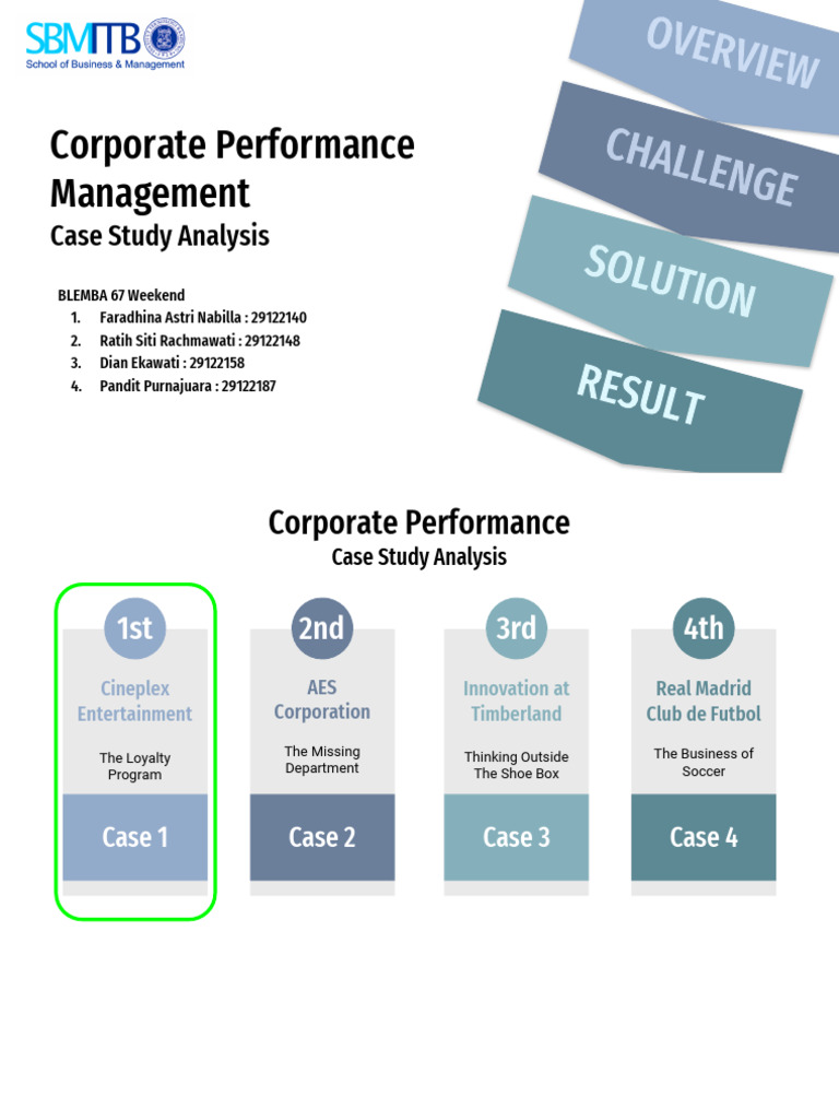 Cineplex Loyalty Program Case Study | PDF | Banks | Marketing