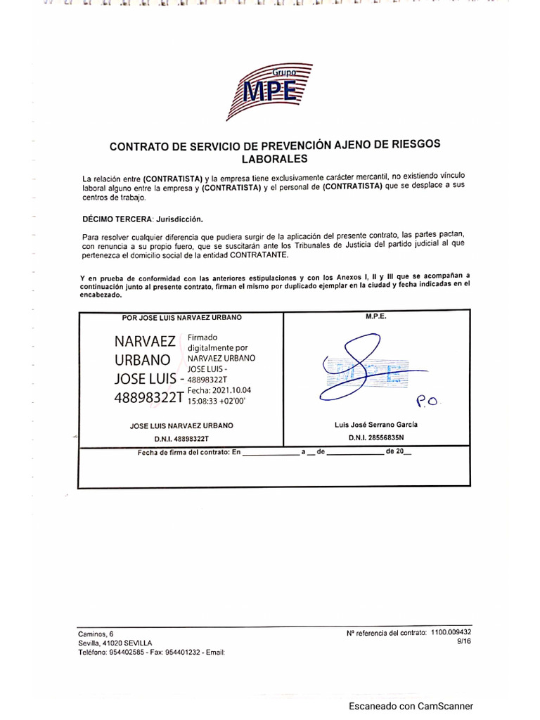 Jose Luis Narvaez Urbano Fdo | PDF