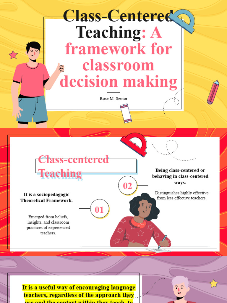 Class-Centered Teaching Framework | PDF | Teachers | Constructivism ...