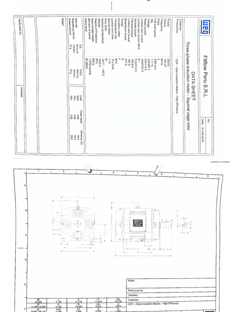 Motor JOKEY METRON | PDF
