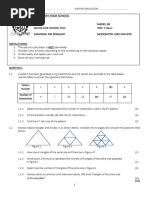 IGCSE 0580 Formula Cheat Sheet 2025 (By Ginger Mathematician ...
