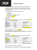 Factor de Integración para IMSS | PDF