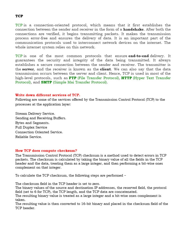 web & internet technology notes | PDF