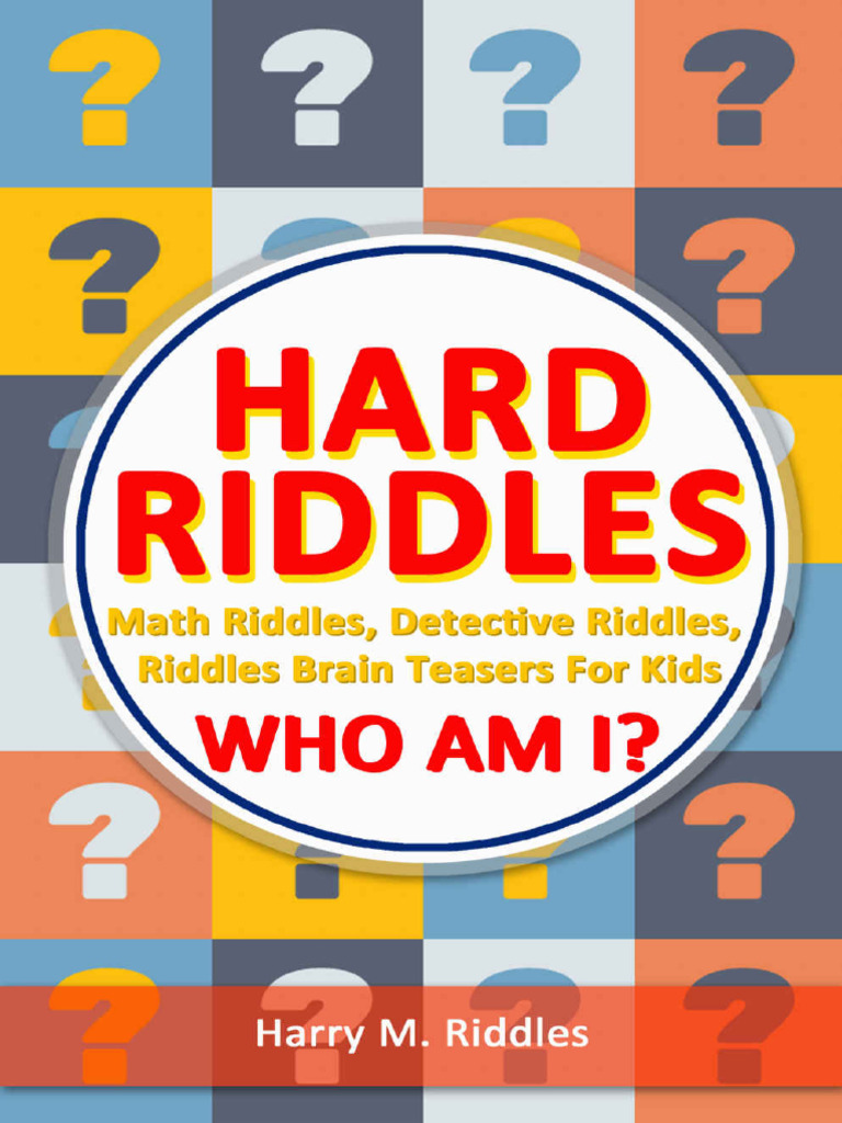 Hard Riddles Math Riddles, Detective Riddles, Riddles Brain Teasers For ...