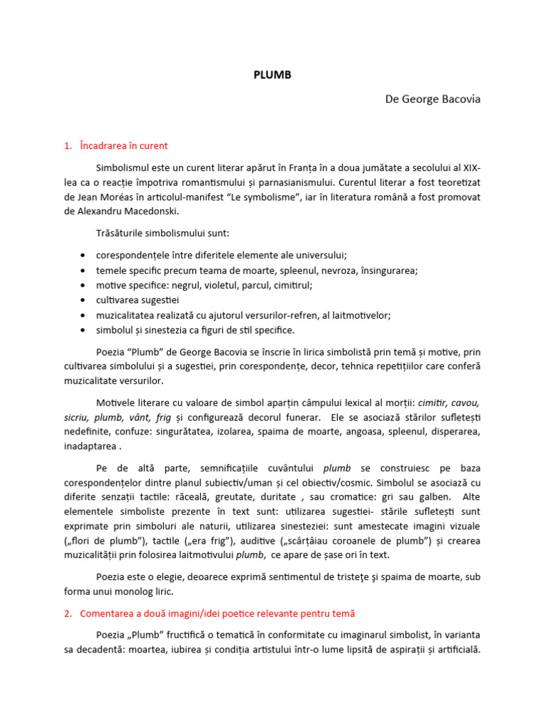 Eseu PLUMB Upd | PDF