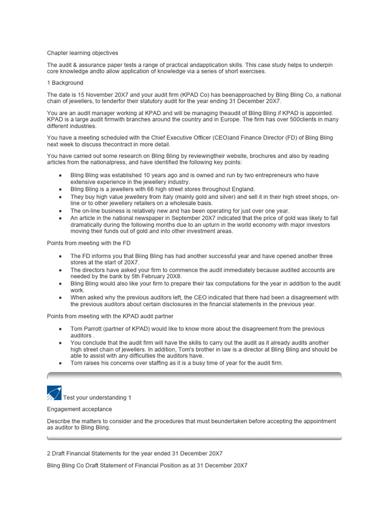 Case Study | Download Free PDF | Accounts Payable | Audit Case Study | Download Free PDF | Accounts Payable | Audit