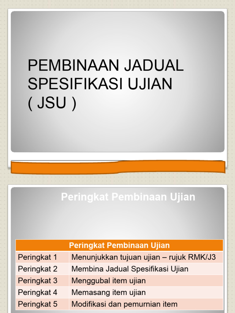 Pembinaan Jsu | PDF