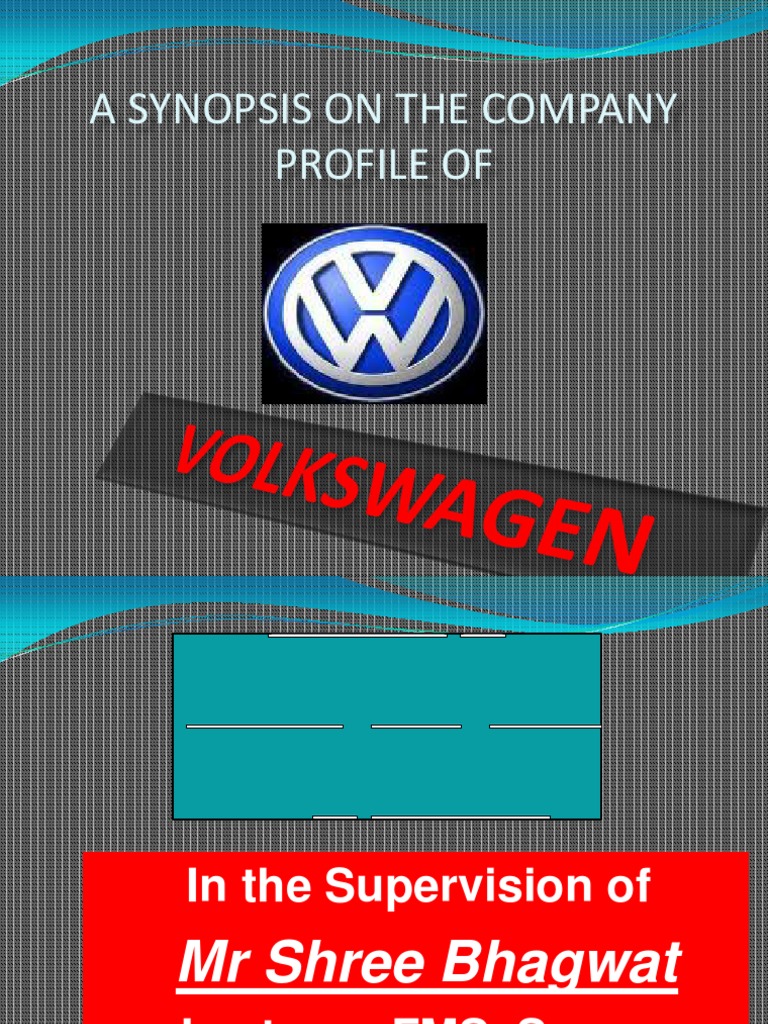 A Synopsis On The Company Profile of | PDF