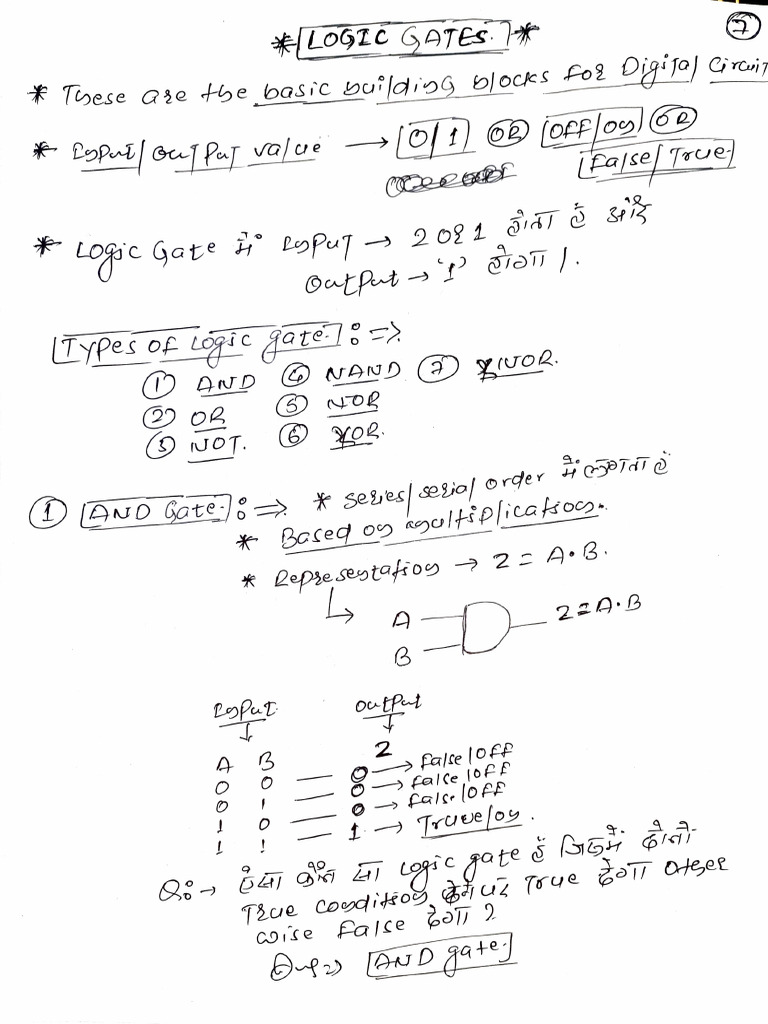 Logic Gate | PDF | Digital Electronics | Electronic Design
