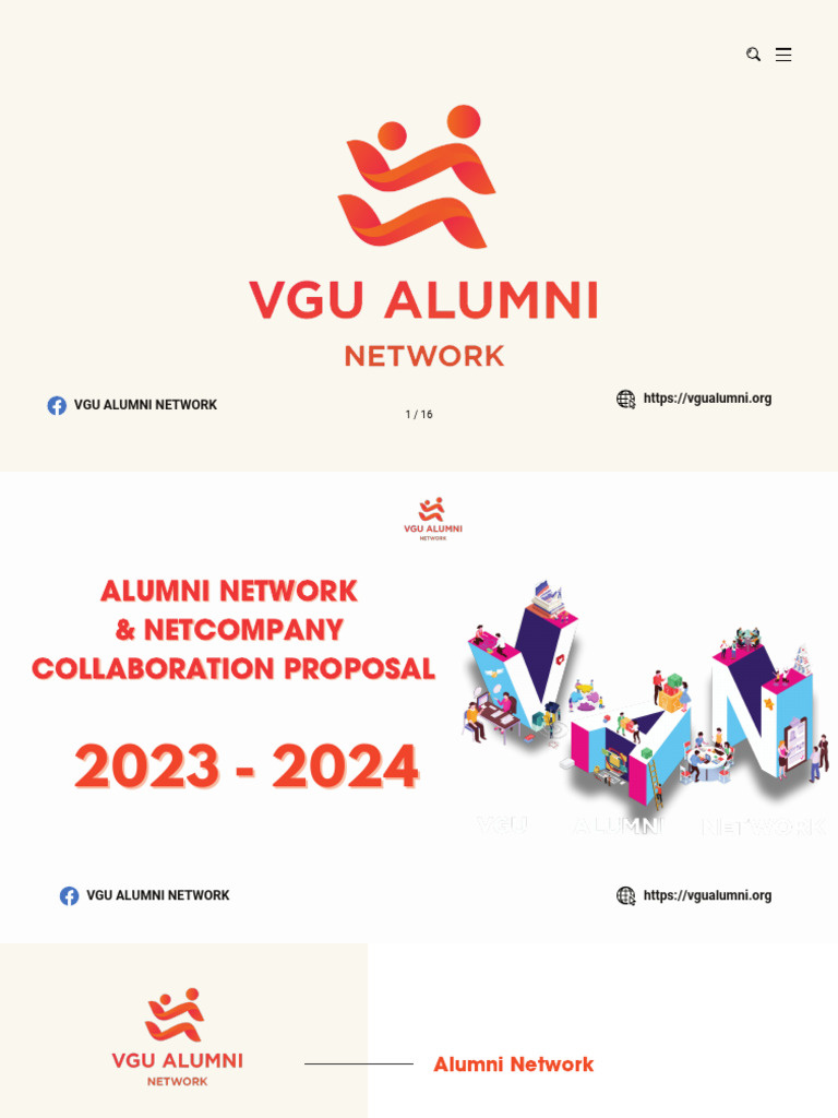 VGU Alumni Network Collaboration Proposal | PDF