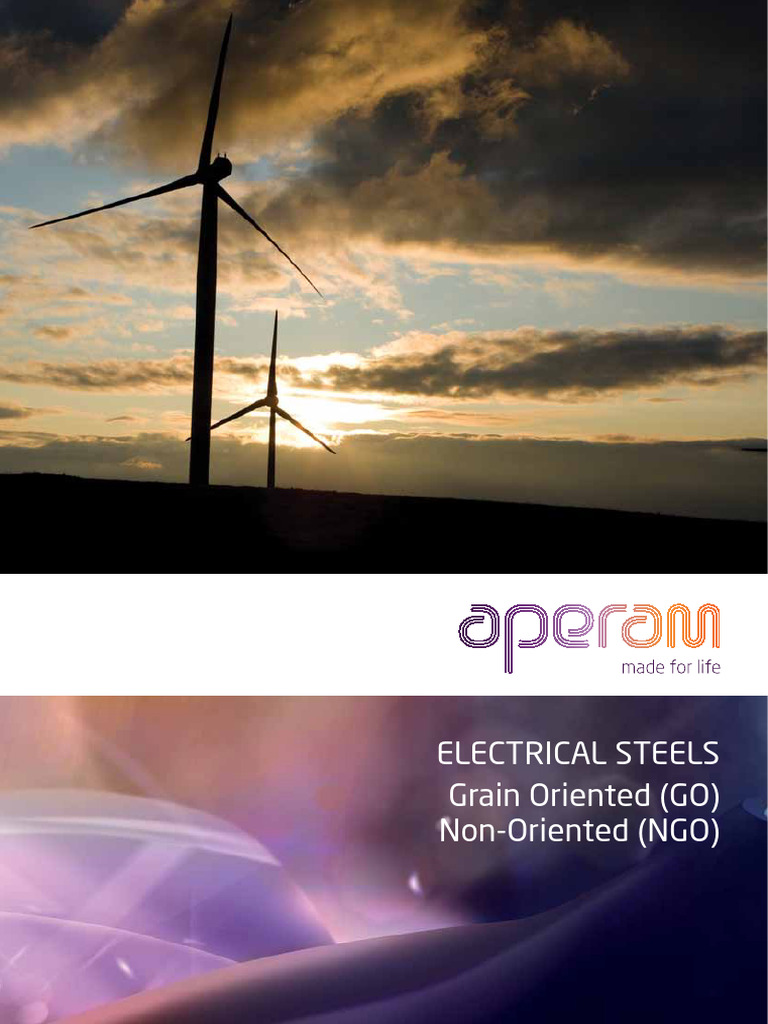 Electrical-Steels-Grain-Oriented-GO-and-Non-Oriented-NGO | PDF