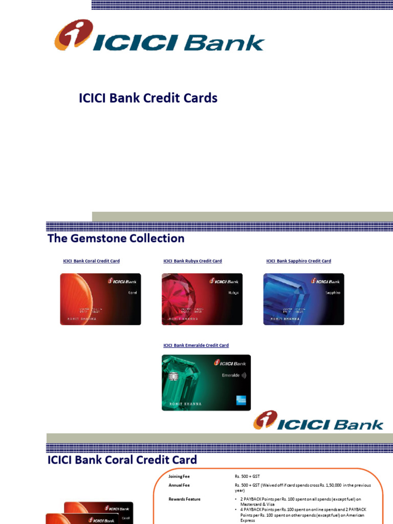 ICICI Credit Cards All | PDF | Credit Card | Airport Lounge