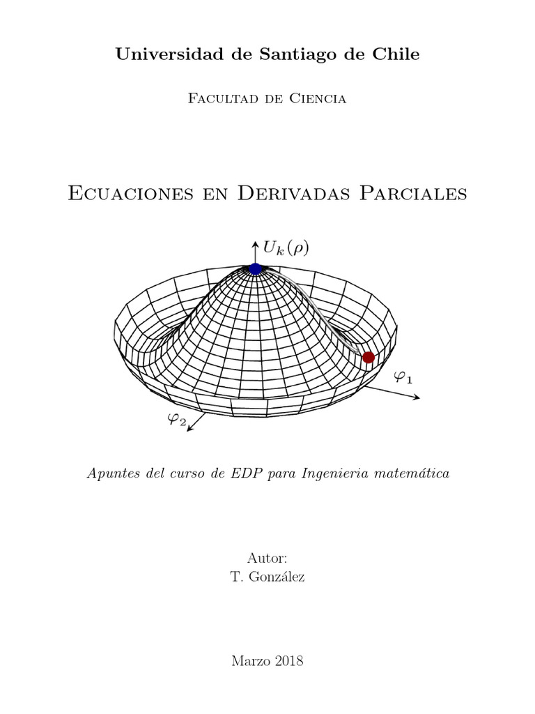 Ecuaciones en Derivadas Parciales | PDF