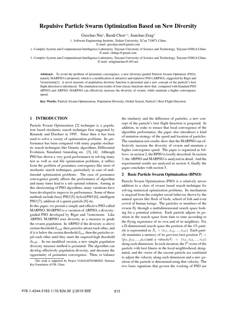 Unit 4 Repulsive Particle Swarm Optimization | PDF | Mathematical ... Unit 4 Repulsive Particle Swarm Optimization | PDF | Mathematical ...