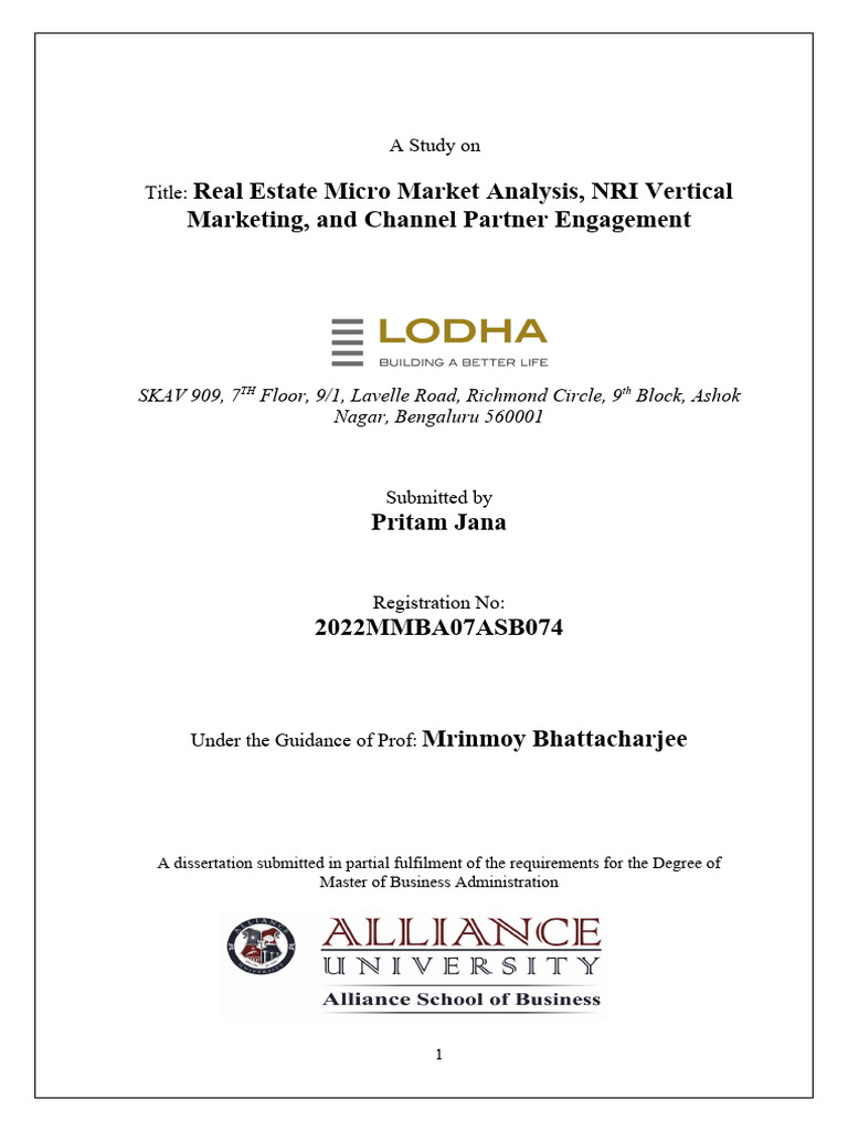 Pritam's IIP Final Report | PDF