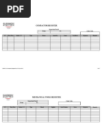 Vehicle Log Book Format | PDF