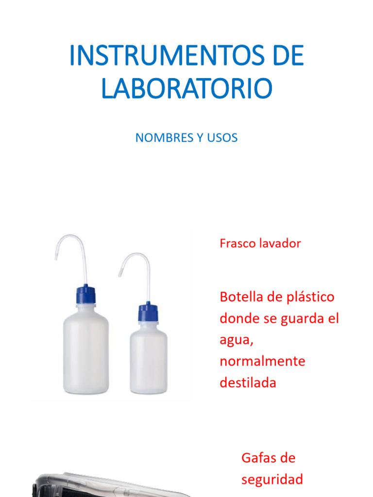 Instrumentos de Laboratorio | PDF