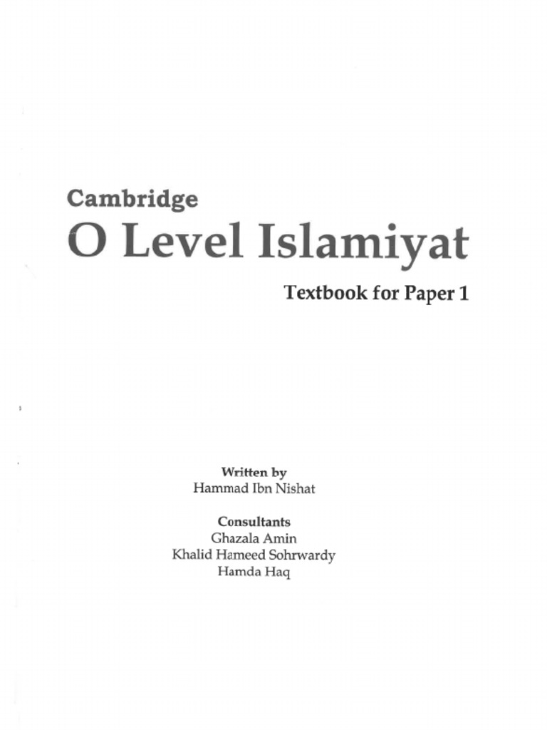 Paper 1 by Hammad Ibn Nishat | PDF