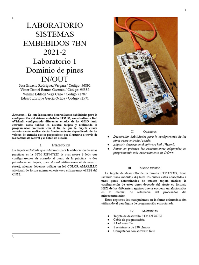 Sistemas Embebidos | PDF | Sistema Integrado | Programación de computadoras