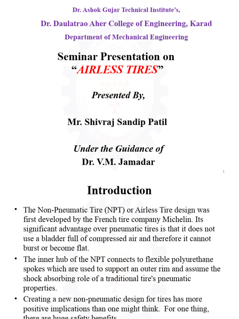 Airless Tire Seminar | PDF