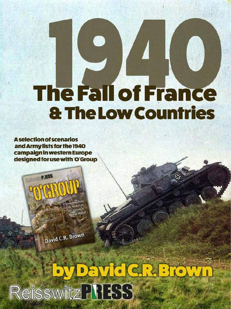 Fall of France 1940: Wargame Scenarios | PDF | Platoon | Battalion