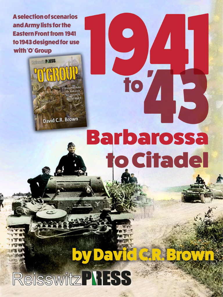 Operation Barbarossa: 1941 Overview | PDF | Operation Barbarossa | Platoon
