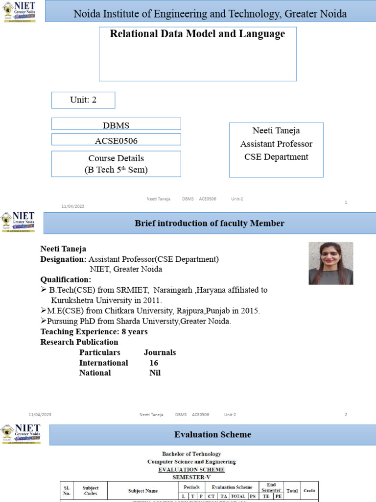 Final Updated DBMS Unit2 | PDF