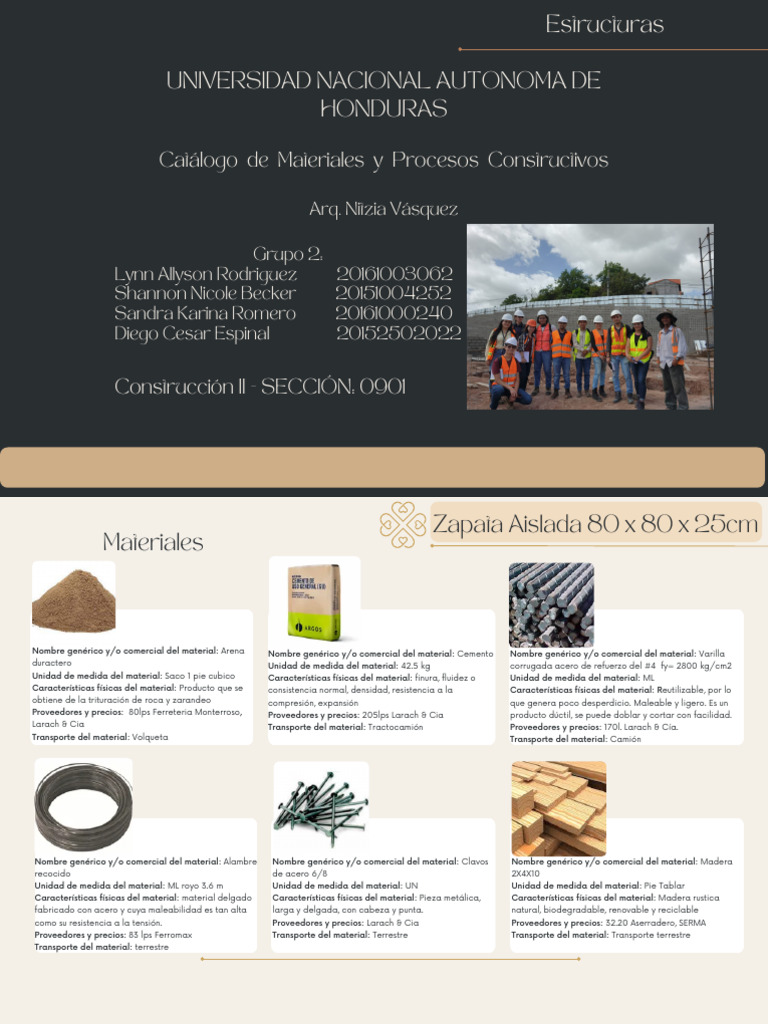 Catálogo de Materiales y Procesos Constructivos | PDF | Hormigón | Herramientas