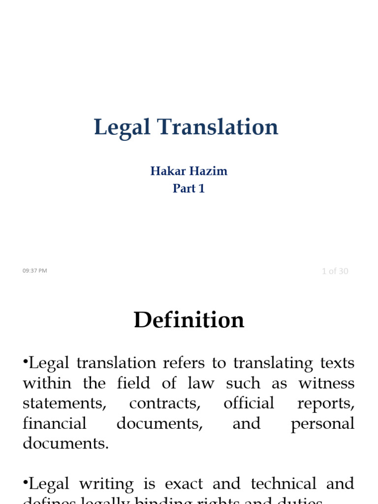 Introduction To LT - Part 1 | PDF | Translations | Multilingualism