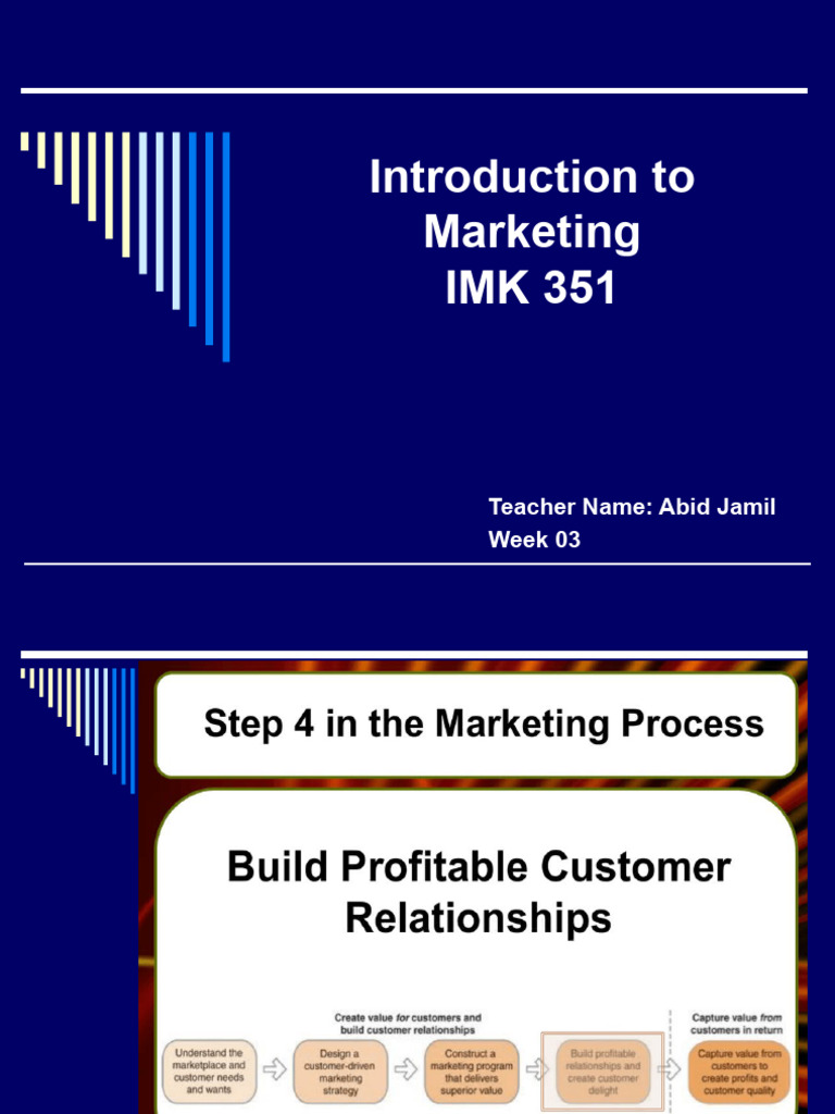 Imk-Wk-3 (2) - PPT | PDF | Marketing | Customer