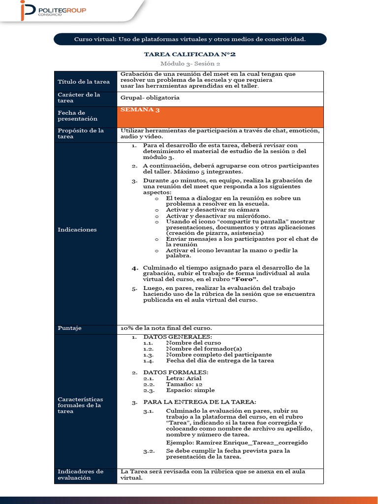 Tarea 2 - M3S2 | PDF | Chat en linea | Informática