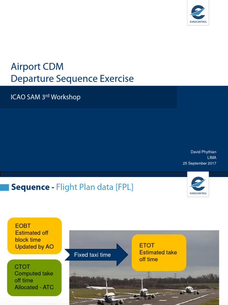 2.7 EUROCONTROL Departure Sequence Exercise | PDF | Air Traffic Control ...