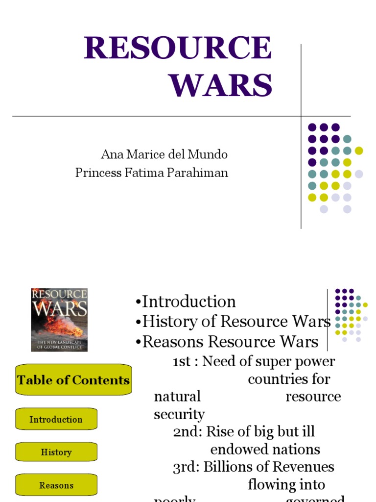 Resource Wars | PDF | Borneo | Africa