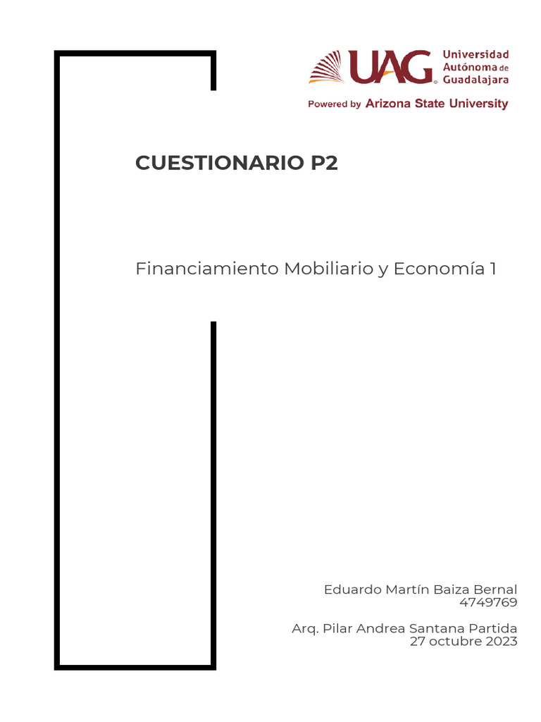 Guía de Financiamiento Mobiliario y Créditos | PDF | Bancos | Interés