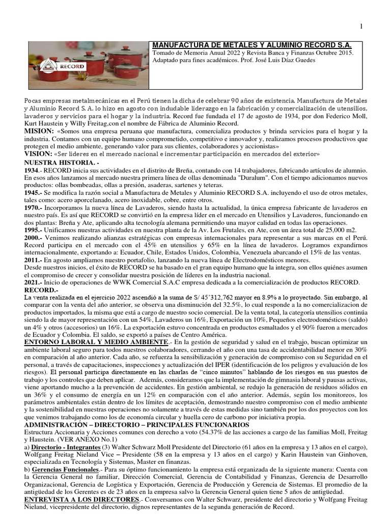 Pc2 2023 02 Caso Record | PDF