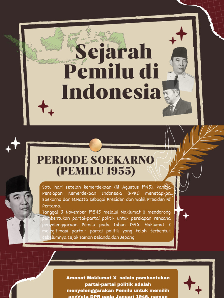 Sejarah Pemilu Di Indonesia | PDF