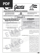 Acuerdo Ejecutivo 005-2014 (Listado Canasta Basica) (1) | PDF | Honduras | Gobierno