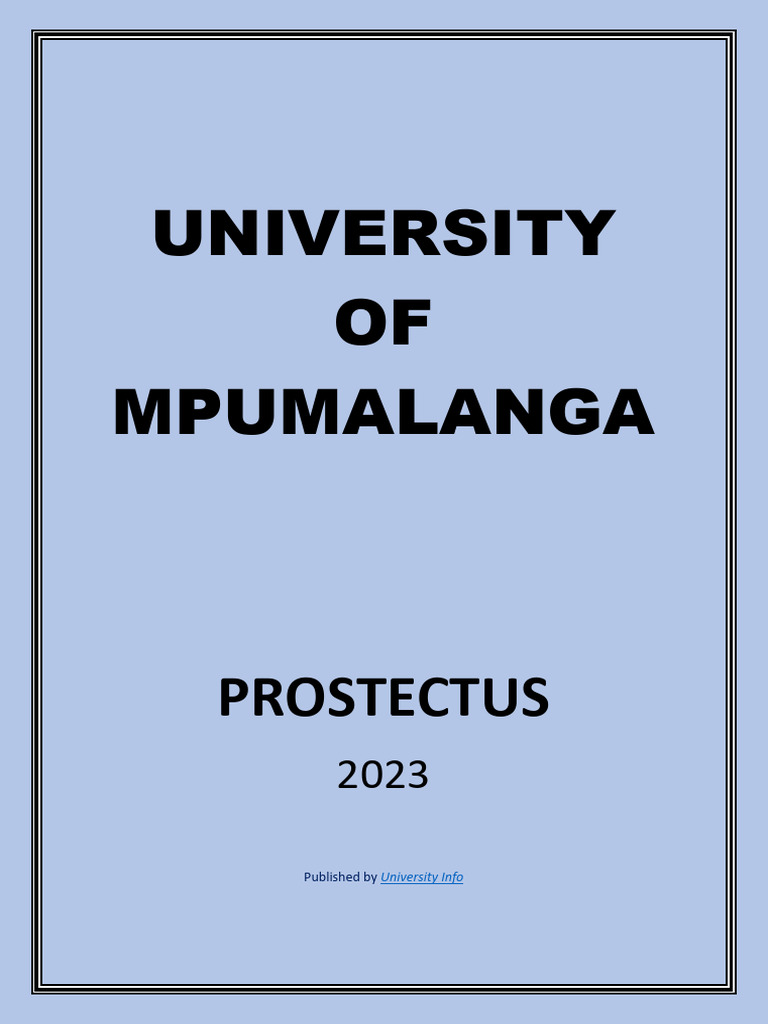 UMP Latest Prospectus - 231010 - 203136 | PDF | Bachelor's Degree ...
